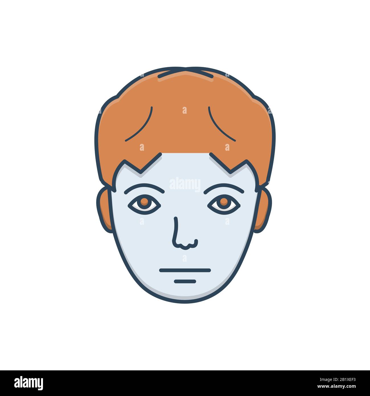 Sad face icon Stock Vector Image & Art - Alamy