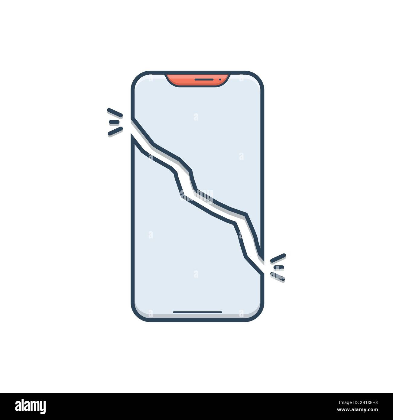 Broken cell icon Stock Vector Image & Art - Alamy