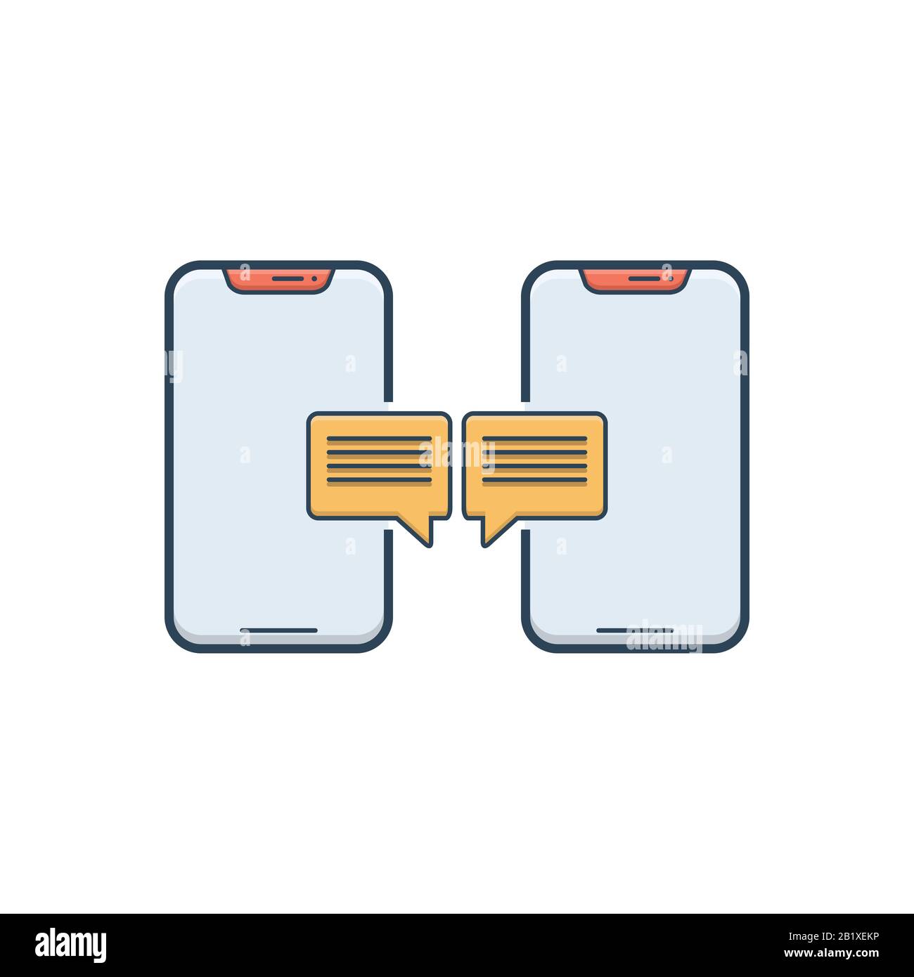Conversation icon Stock Vector Images - Alamy
