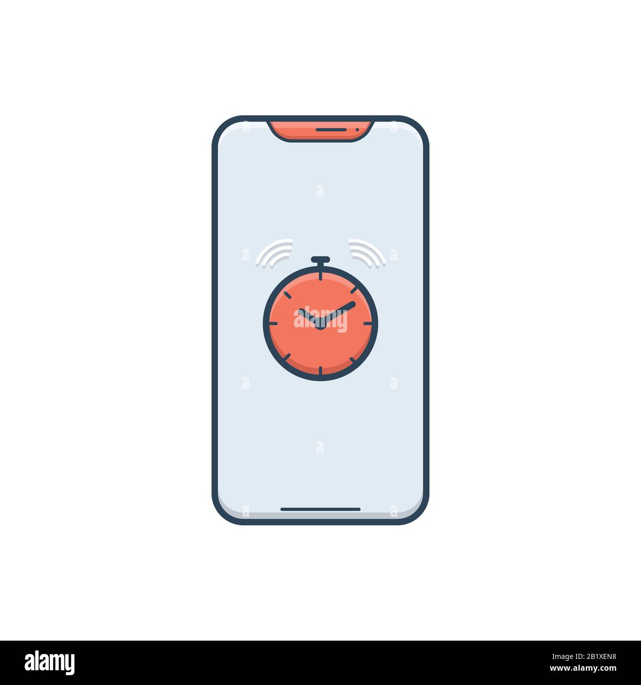 Alarm app icon Stock Vector Image & Art - Alamy