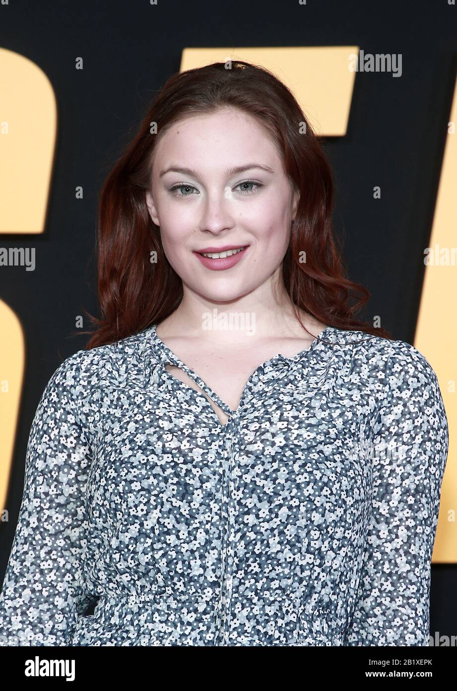 Westwood, Ca. 27th Feb, 2020. Mina Sundwall, at Netflix Premiere ...