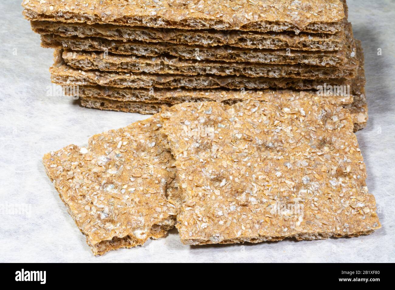 Finnish Rye Crackers Traditional Crisp Bread