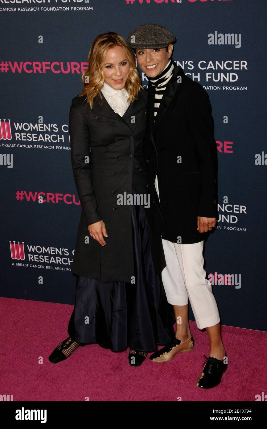 Beverly Hills, California, USA. 27th Feb 2020. Maria Bello and ...