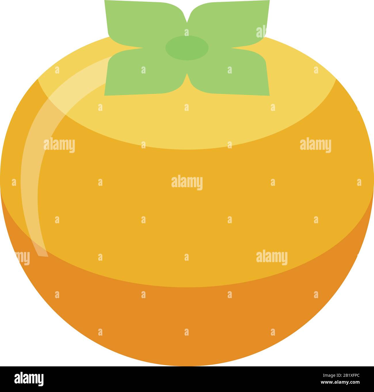 Persimmon 3d Stock Vector Images - Alamy