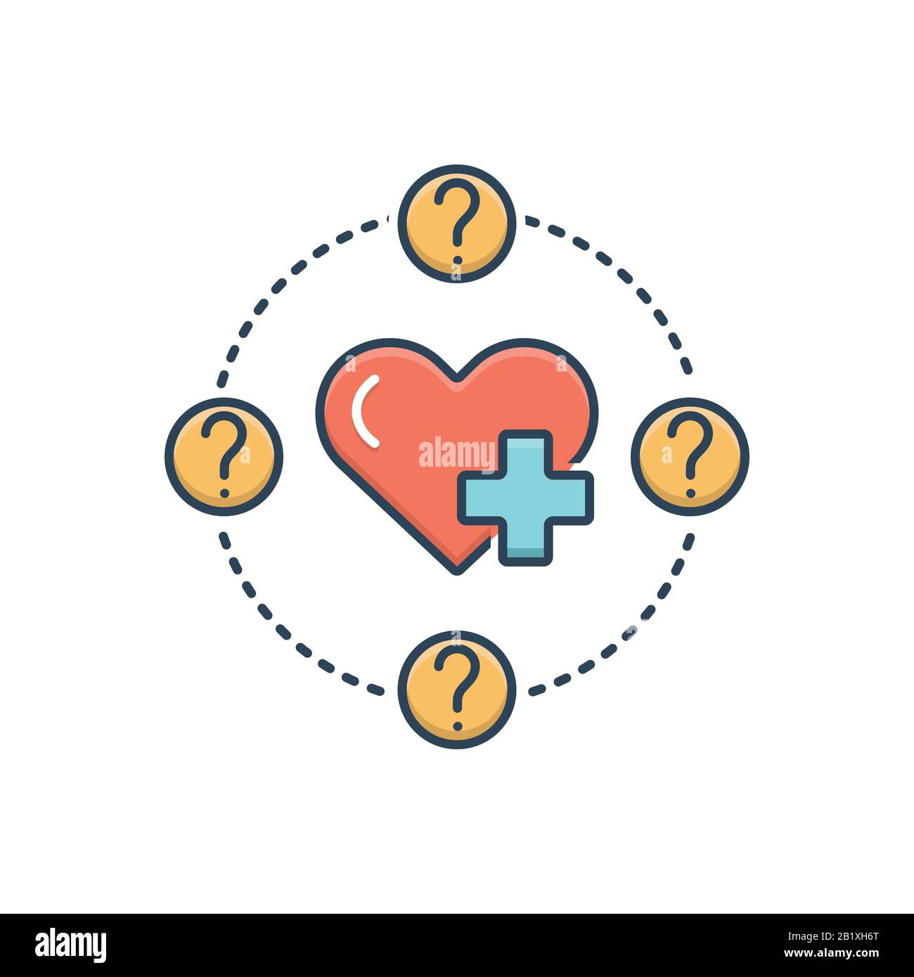 Health question Stock Vector Images - Alamy