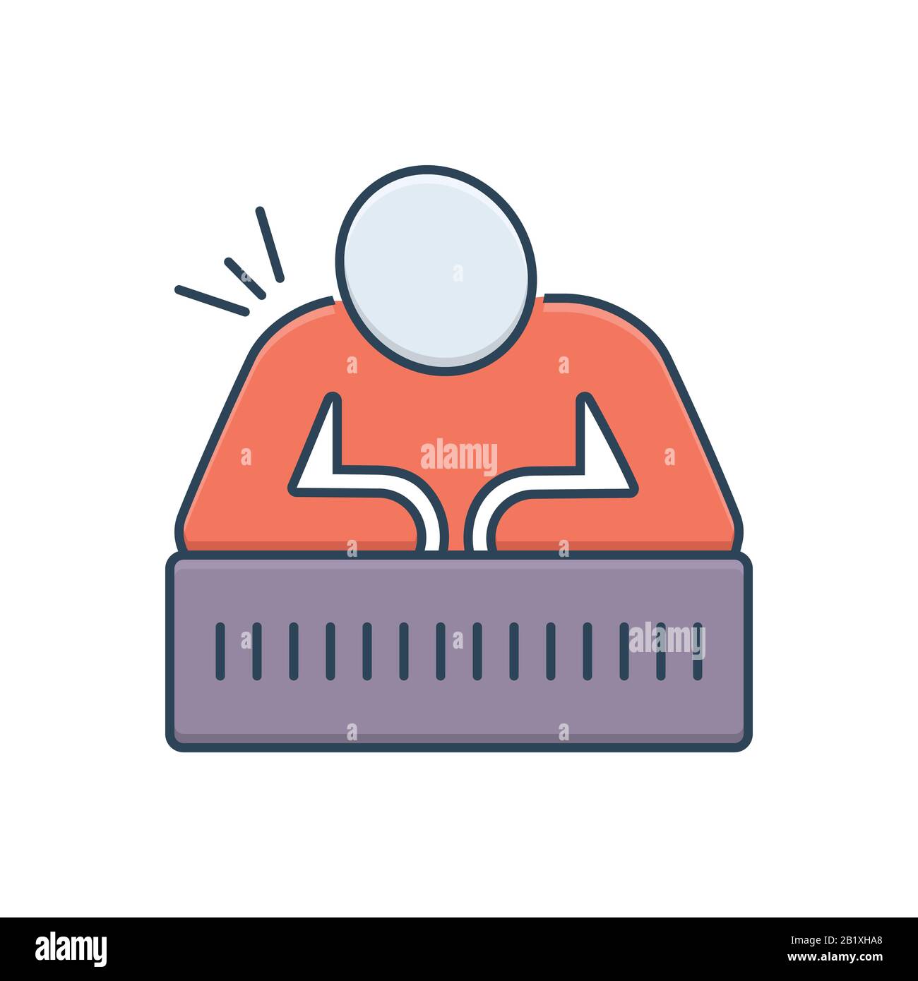 Chronic pain Stock Vector Images - Alamy