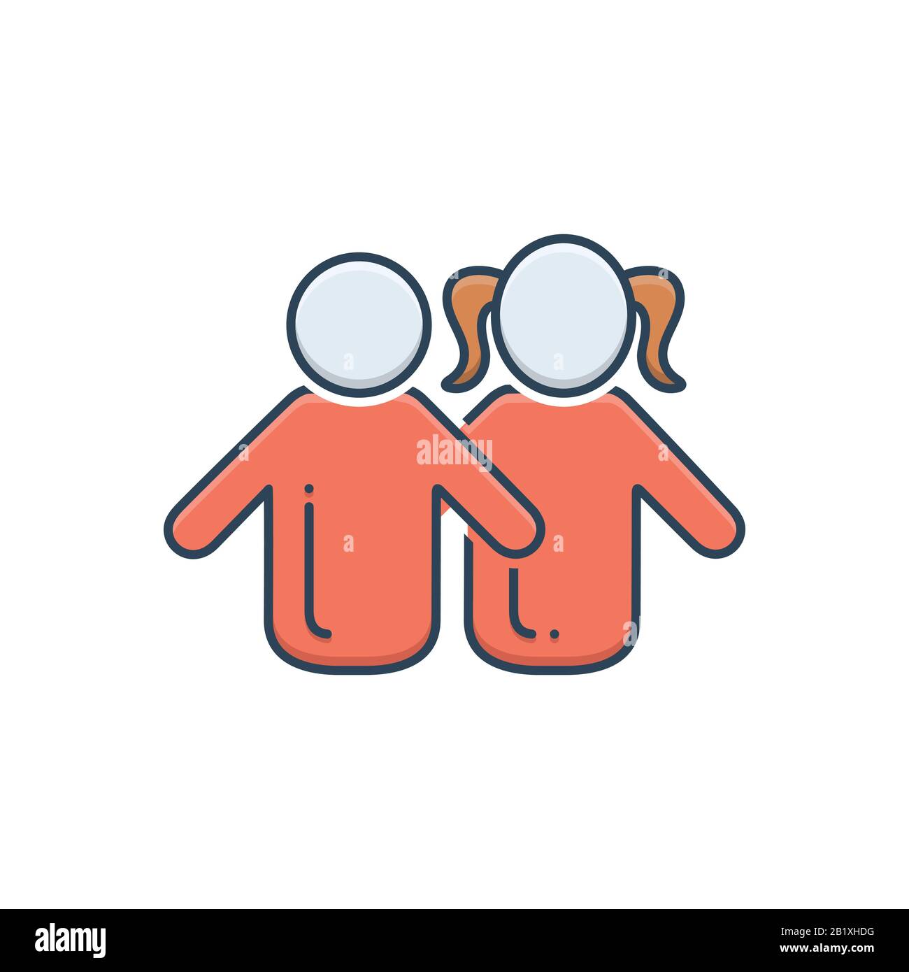 Children icon Stock Vector Images - Alamy