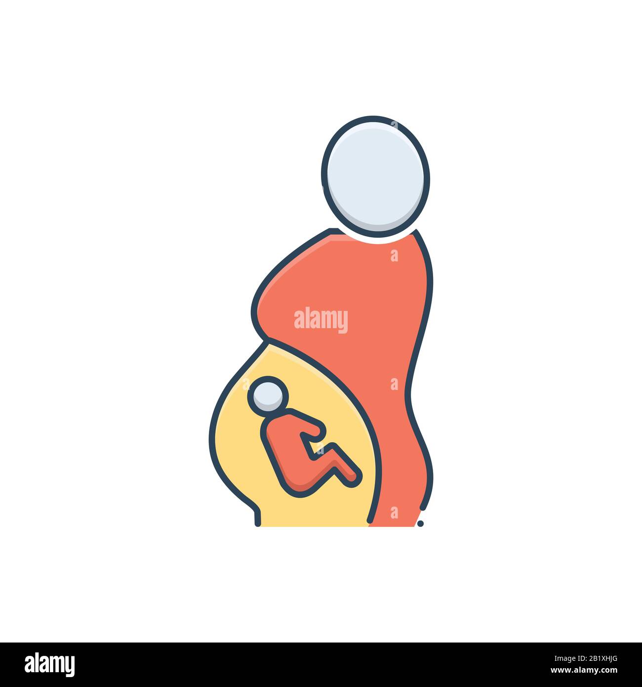 Pregnancy icon Stock Vector Images - Alamy