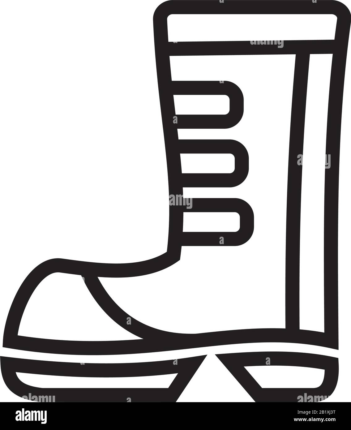 Boots icon template black color editable. Boots icon symbol Flat vector ...