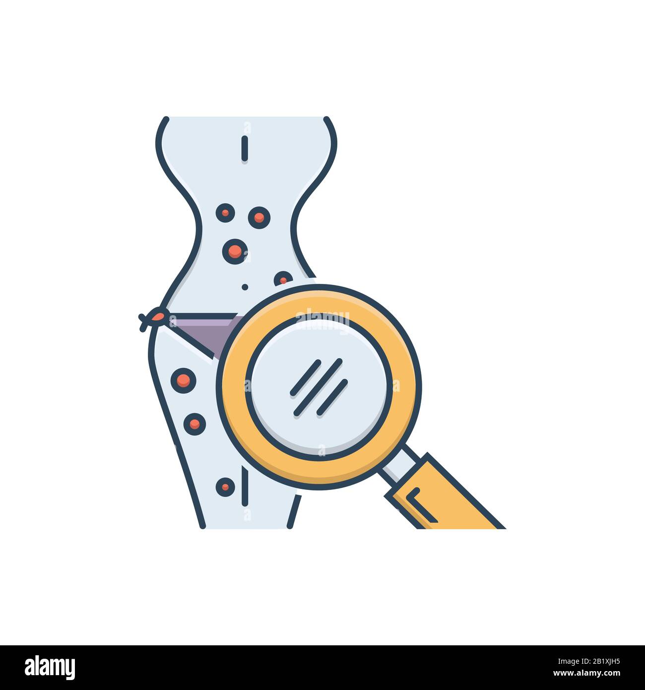 Symptom checker icon Stock Vector Image & Art - Alamy