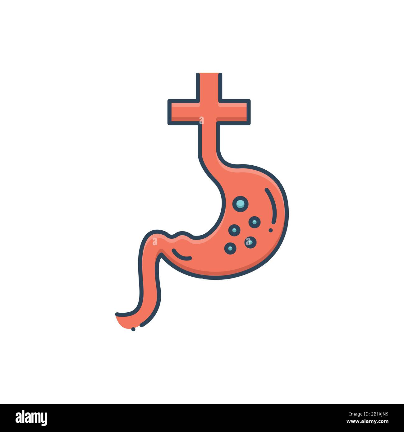 Gastroenterology symbol Cut Out Stock Images & Pictures - Alamy