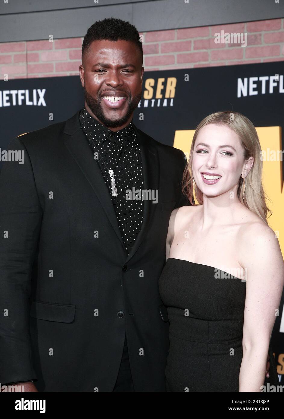 27 February 2020 - Westwood, California - Winston Duke, Iliza ...