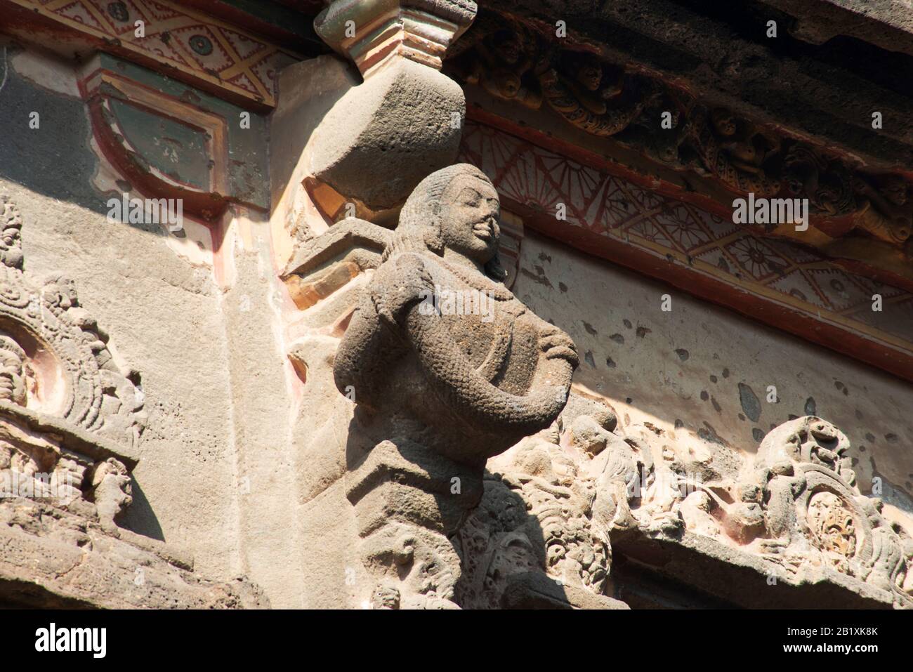 Elephant figure on hindu temple hi-res stock photography and images - Alamy