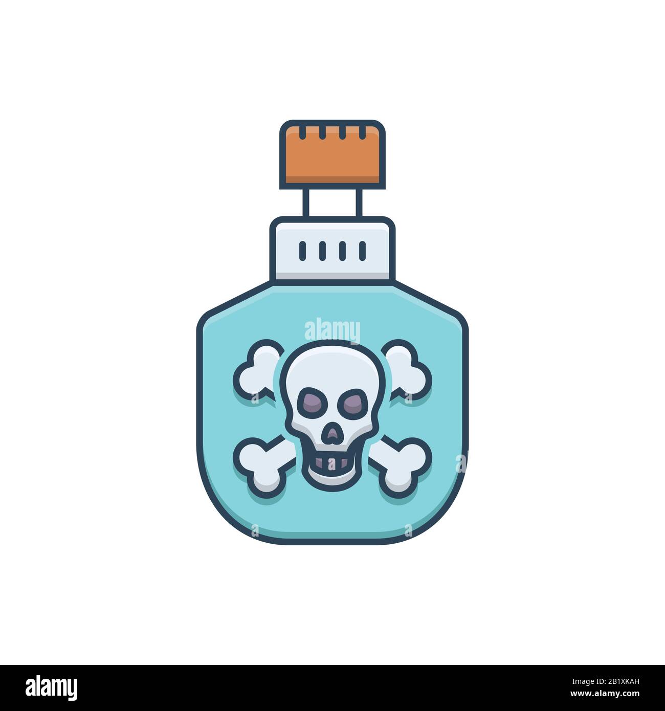 Poison icon Cut Out Stock Images & Pictures - Alamy