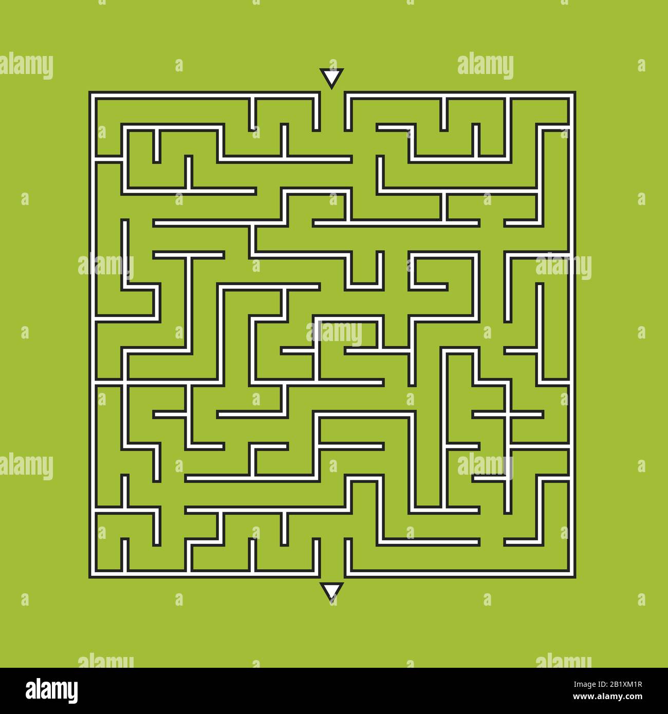Simple maze game for kids hi-res stock photography and images - Alamy