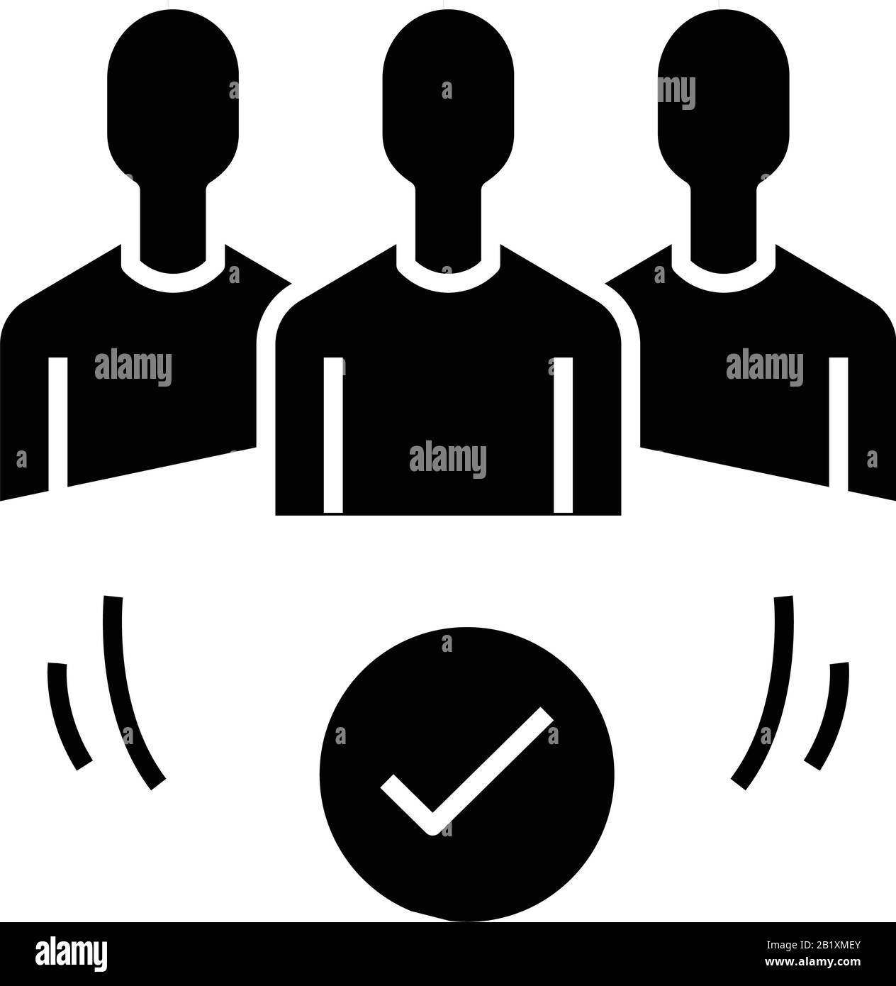 Connecting People Social Network Icon Black and White Stock Photos ...