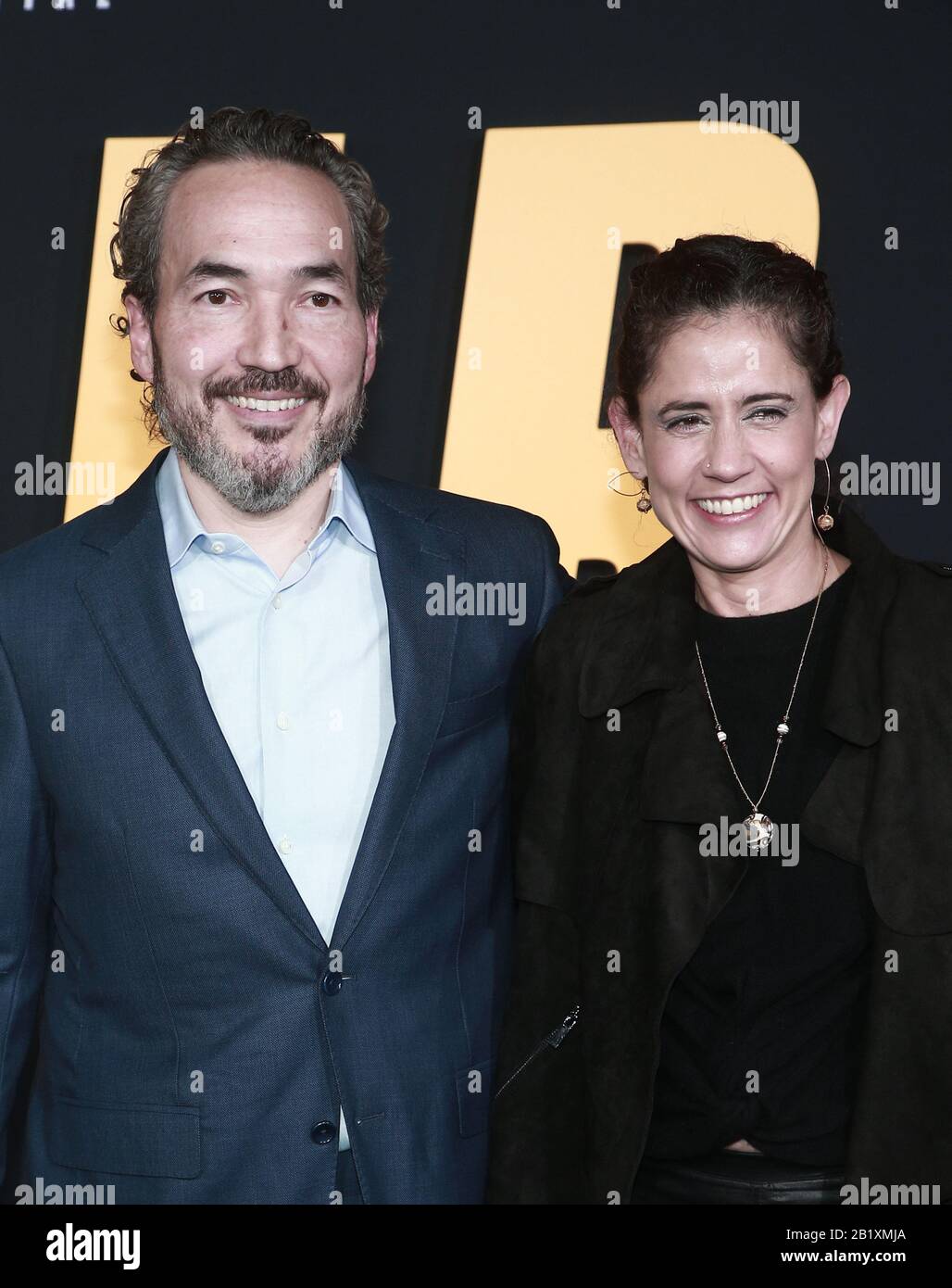 27 February 2020 - Westwood, California - Steve Jablonsky, Katia Lewin ...