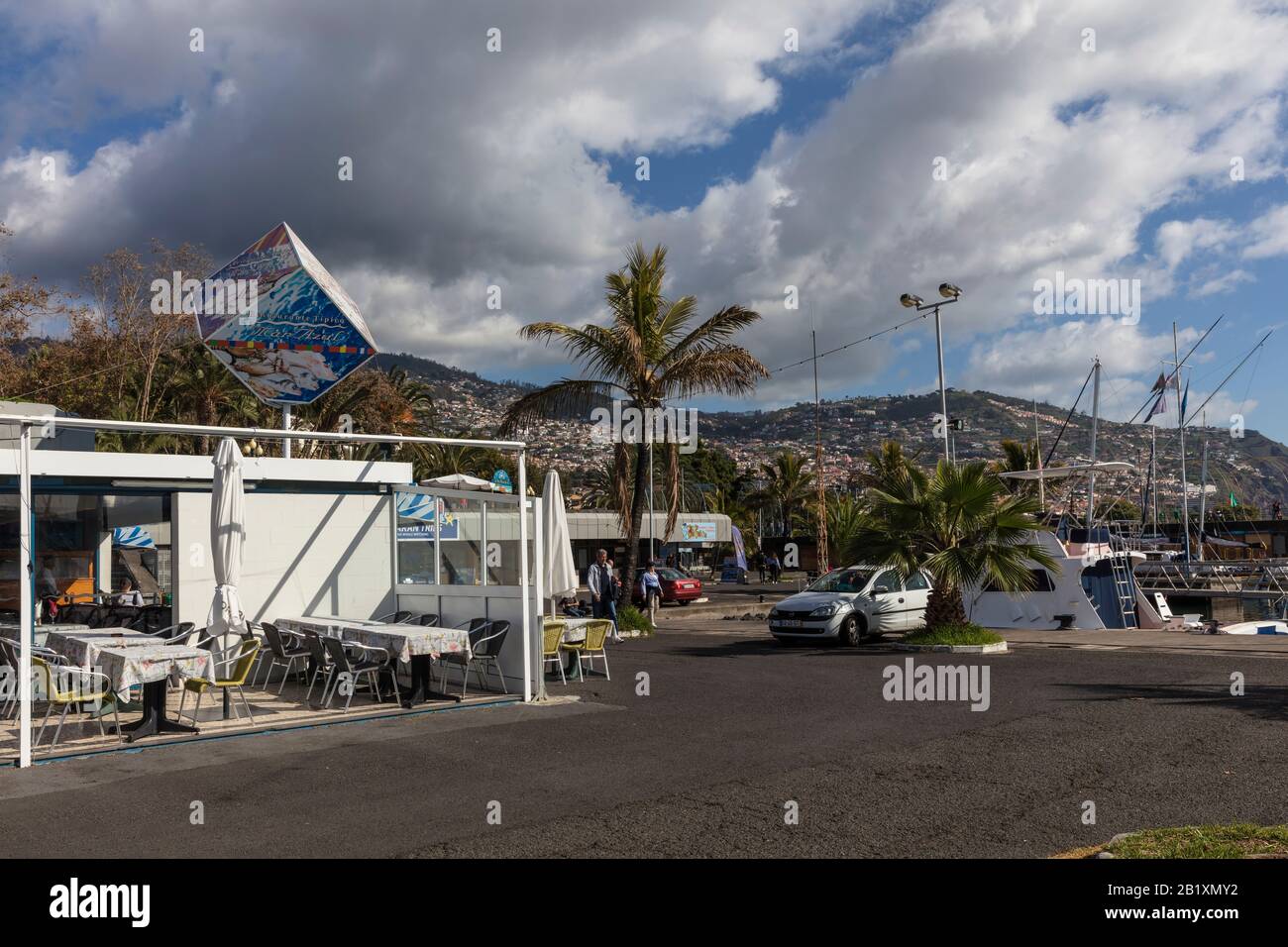 Funchal Marina, Madeira Stock Photo - Alamy