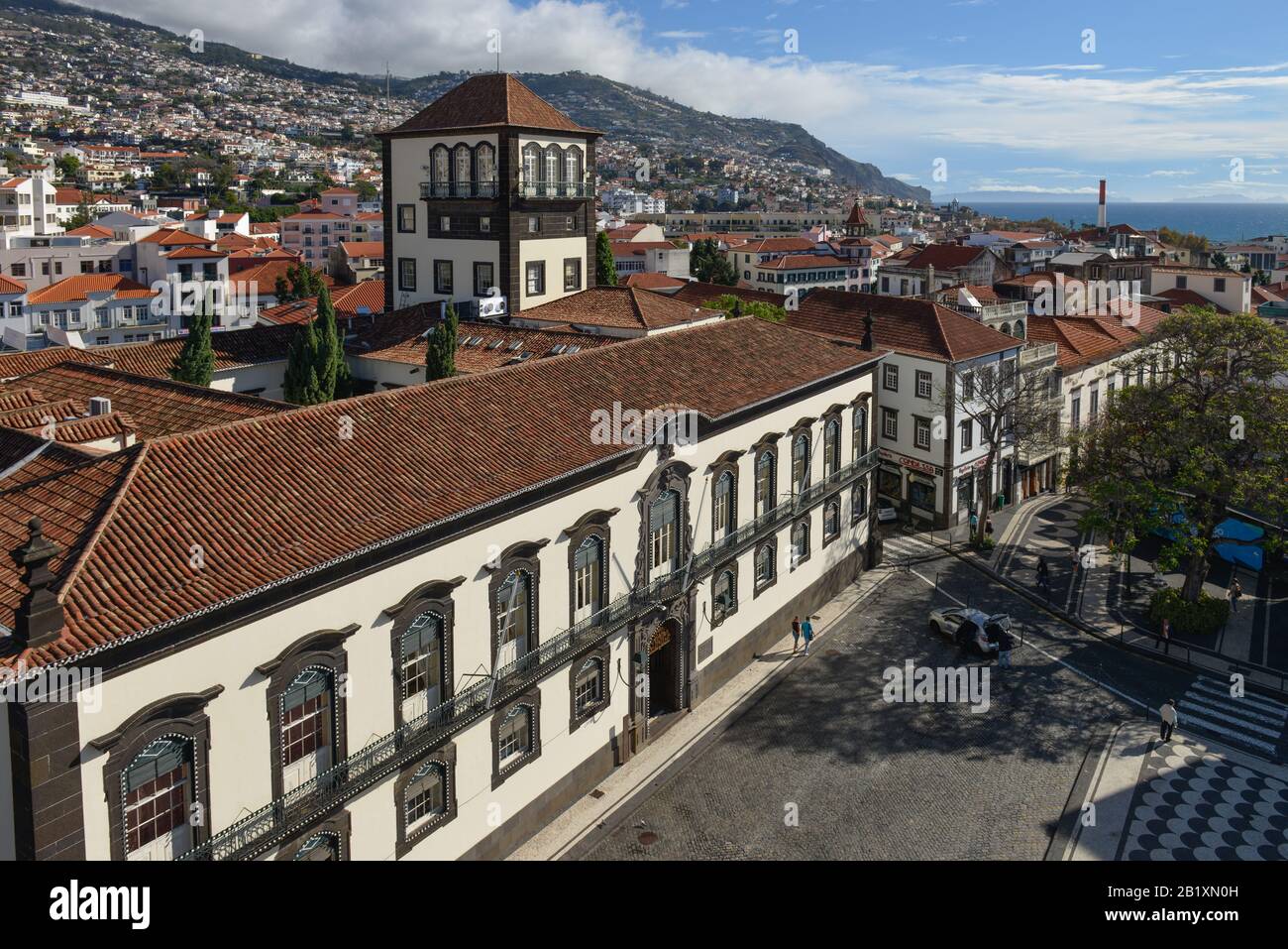 Rathaus, Praca do Municipio, Funchal, Madeira, Portugal Stock Photo - Alamy
