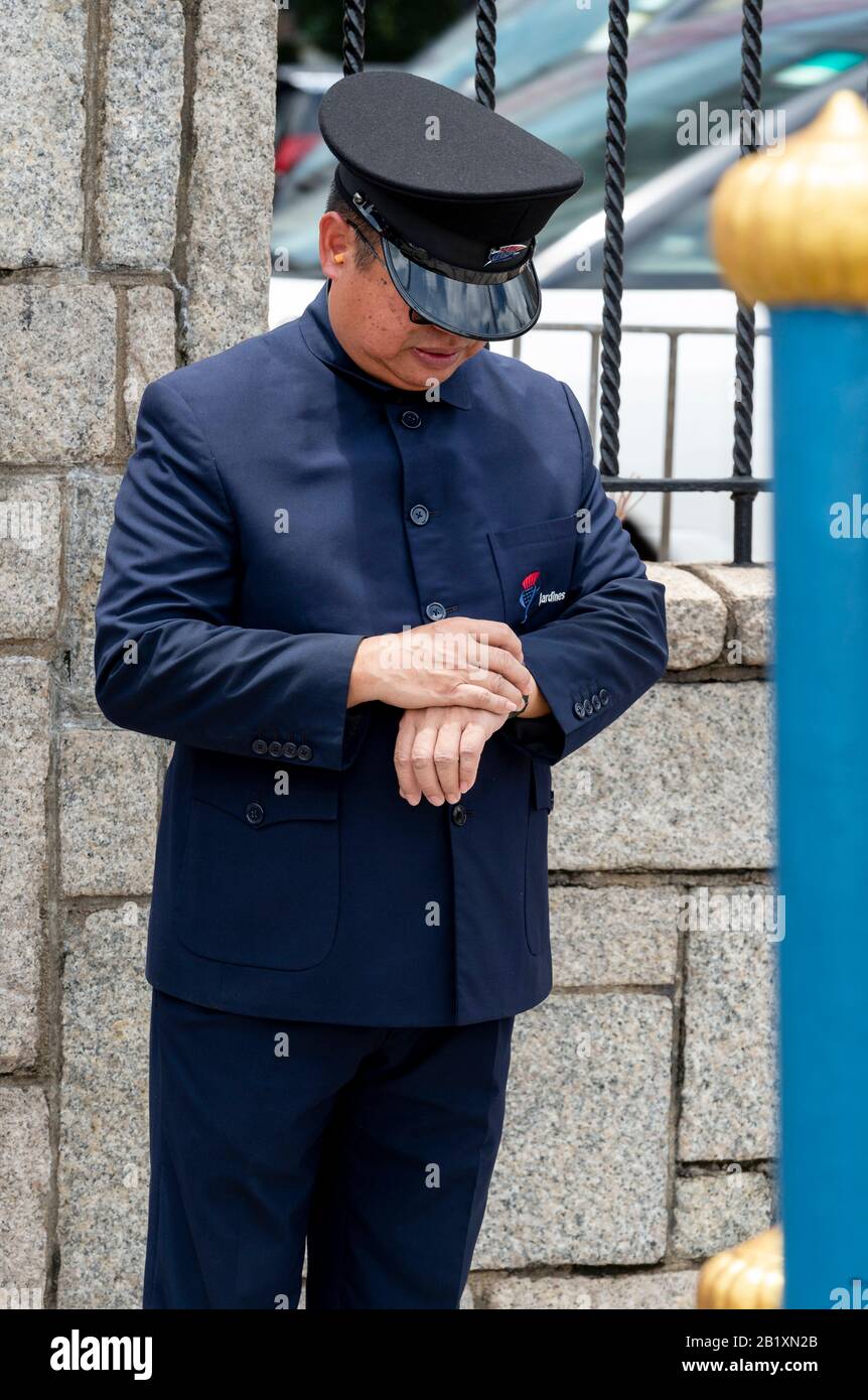 HONG KONG,HONG KONG SAR,CHINA: June 21st 2019.Jardine Noonday Gun ...