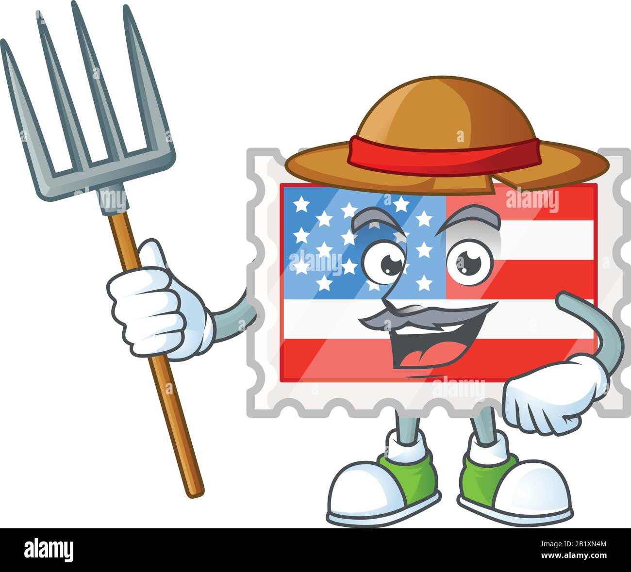 American planter Stock Vector Images - Alamy