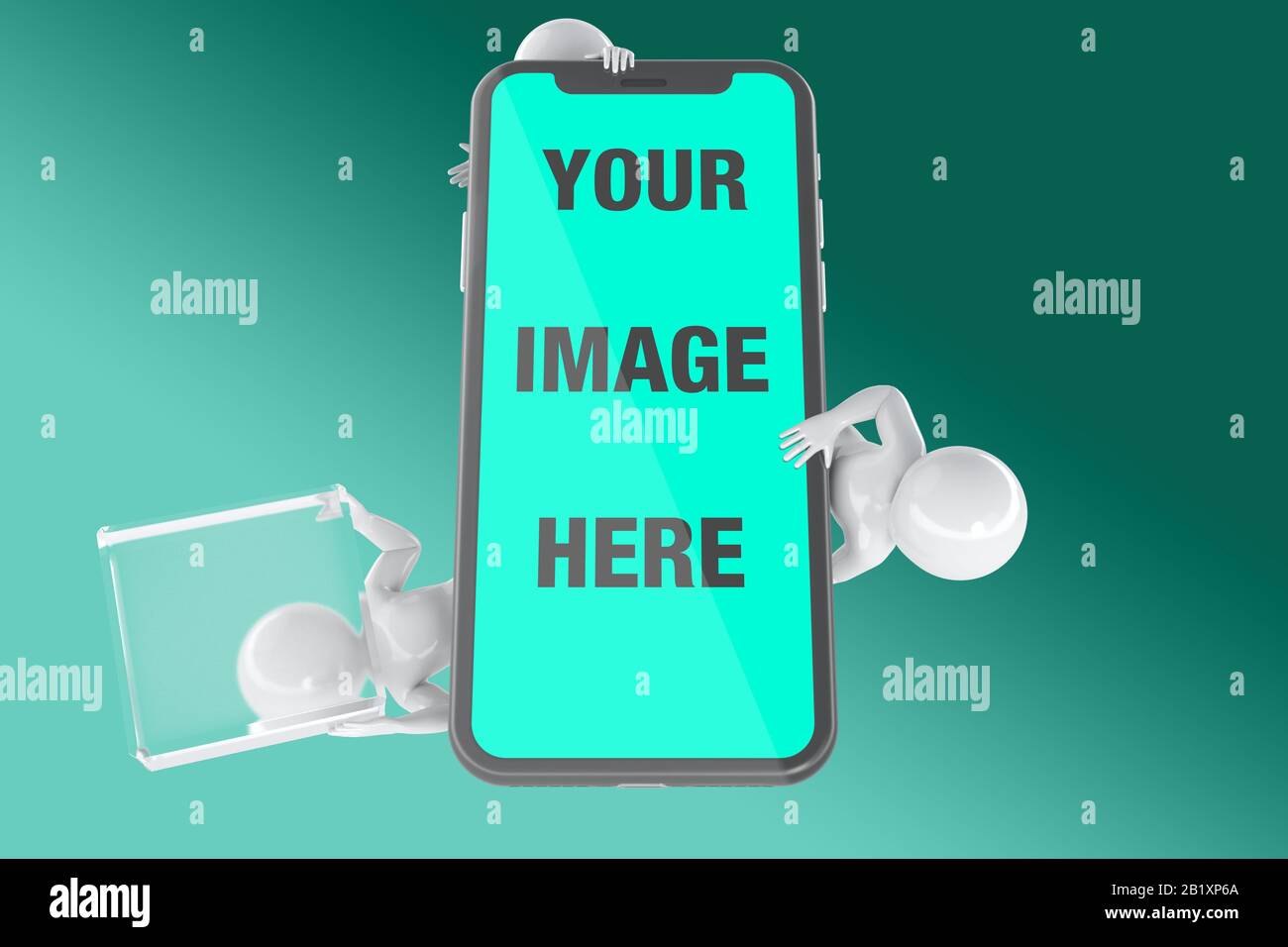 Mobile phone stand template hi-res stock photography and images - Alamy