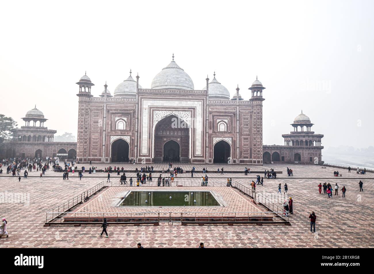 Architectural beauty of the Taj Mahal at Agra, India Stock Photo - Alamy