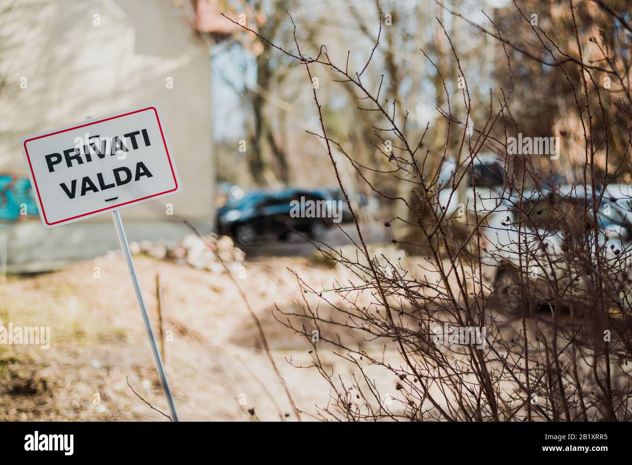 Territory warning hi-res stock photography and images - Alamy