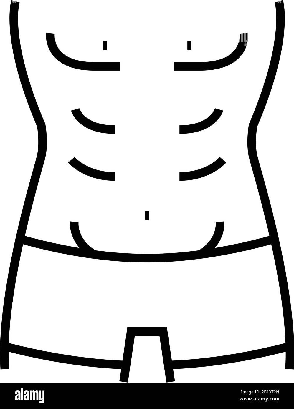 Male Torso Outline