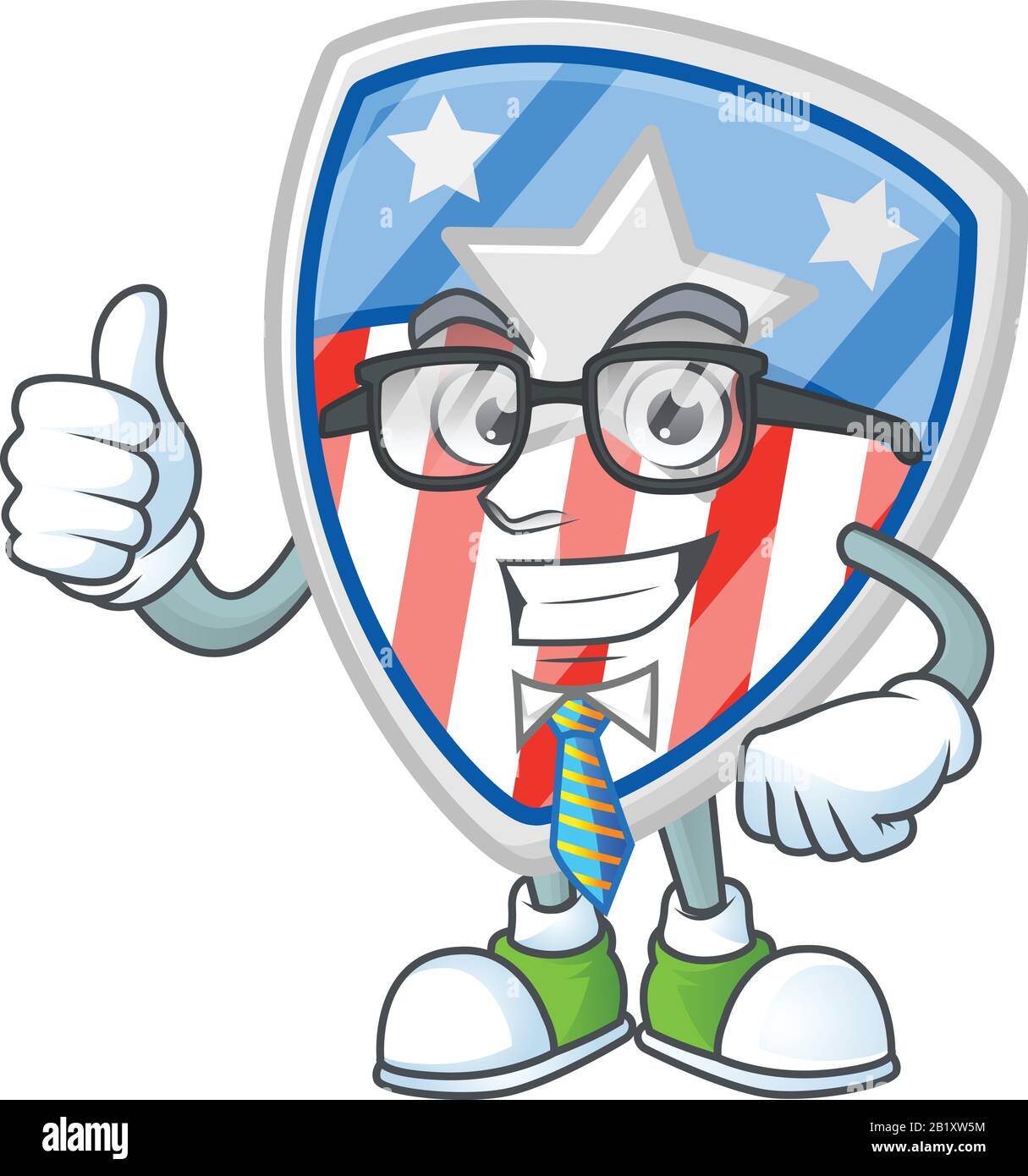 Shield badges usa with star Stock Vector Images - Alamy