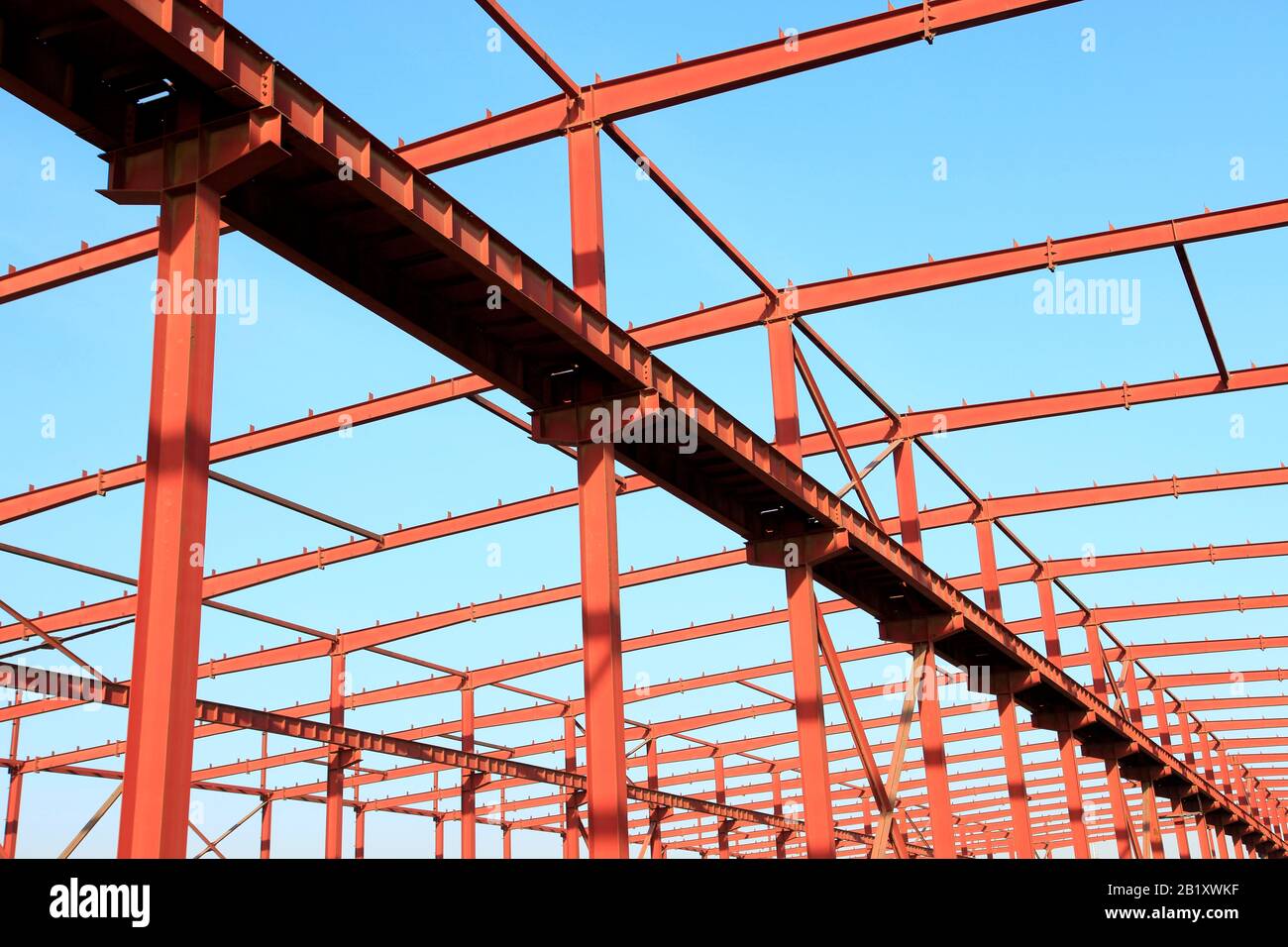 The steel structure Stock Photo - Alamy