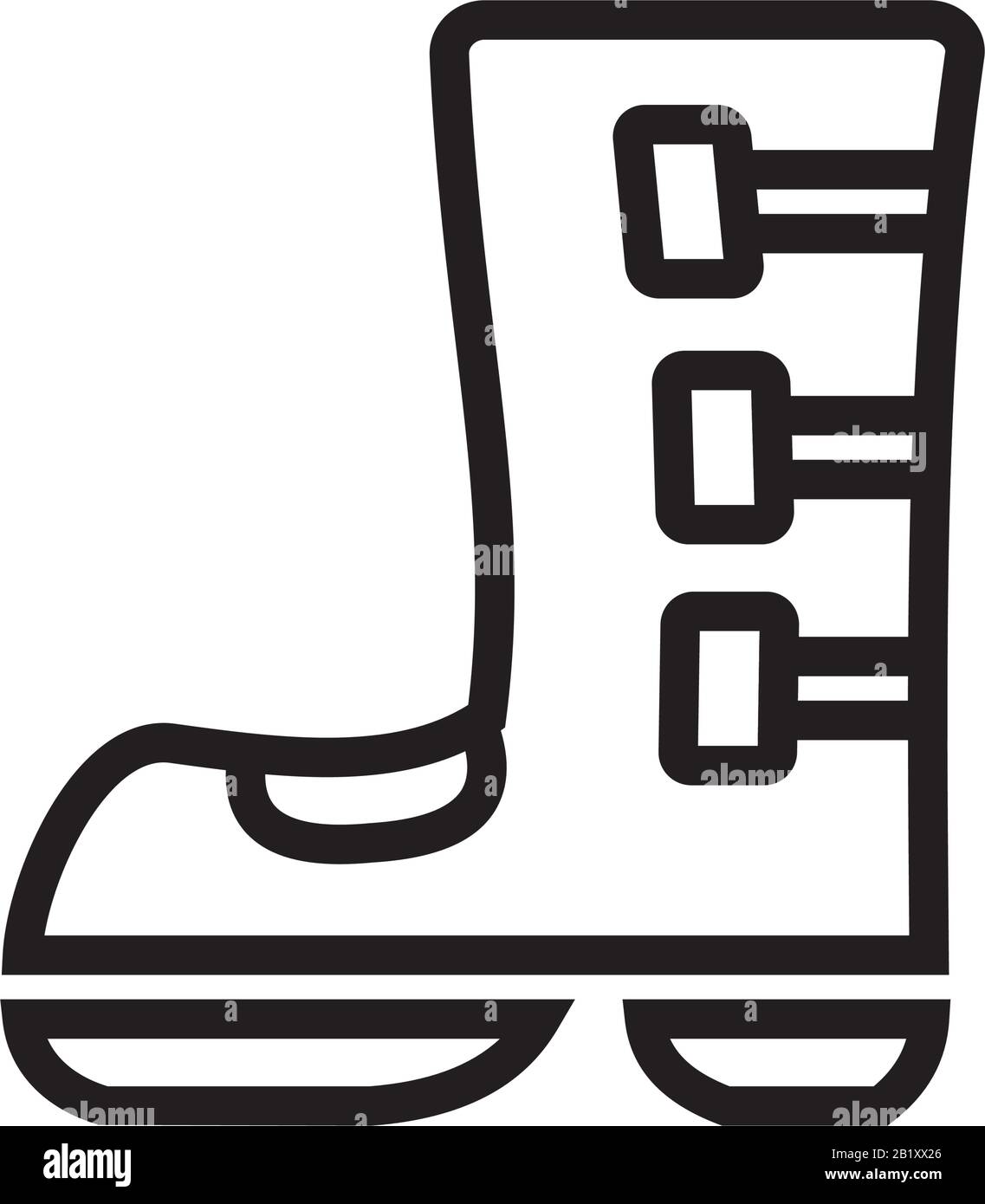 Boots icon template black color editable. Boots icon symbol Flat vector ...