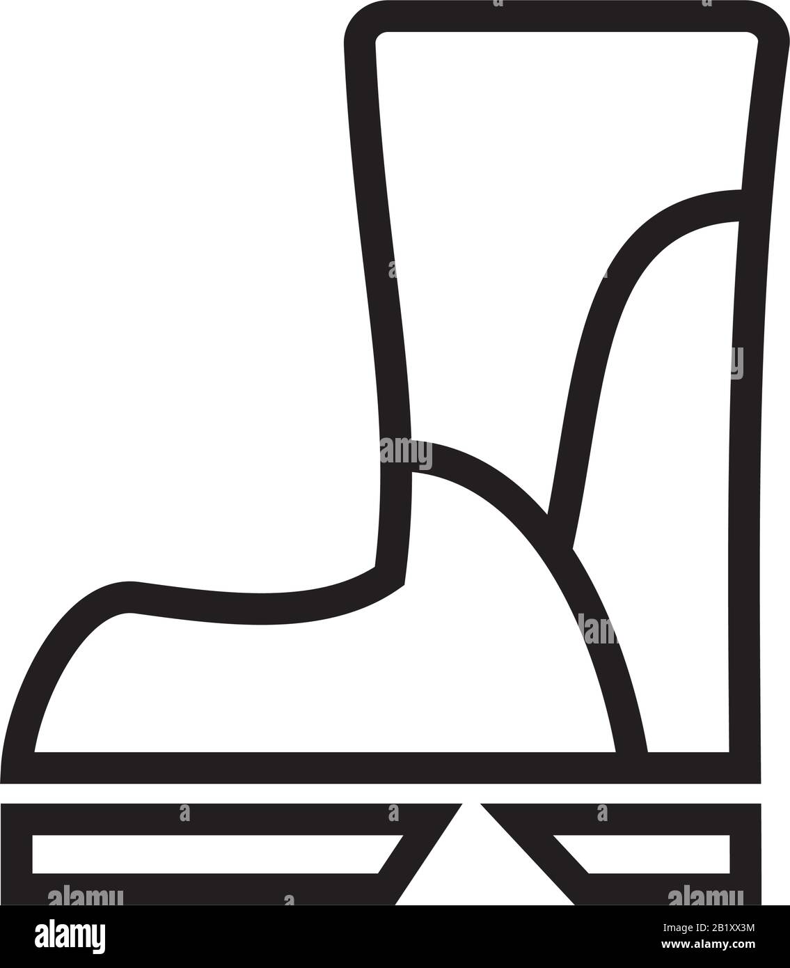 Boots icon template black color editable. Boots icon symbol Flat vector ...