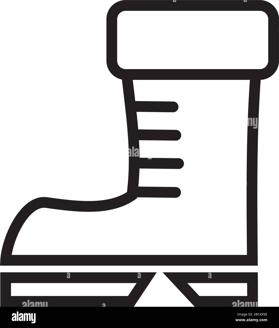 Boots icon template black color editable. Boots icon symbol Flat vector ...