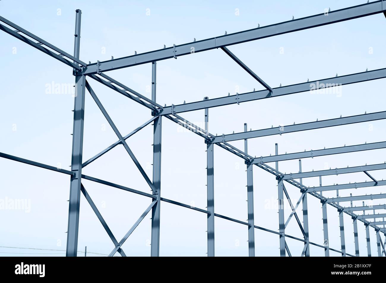 The steel structure Stock Photo - Alamy