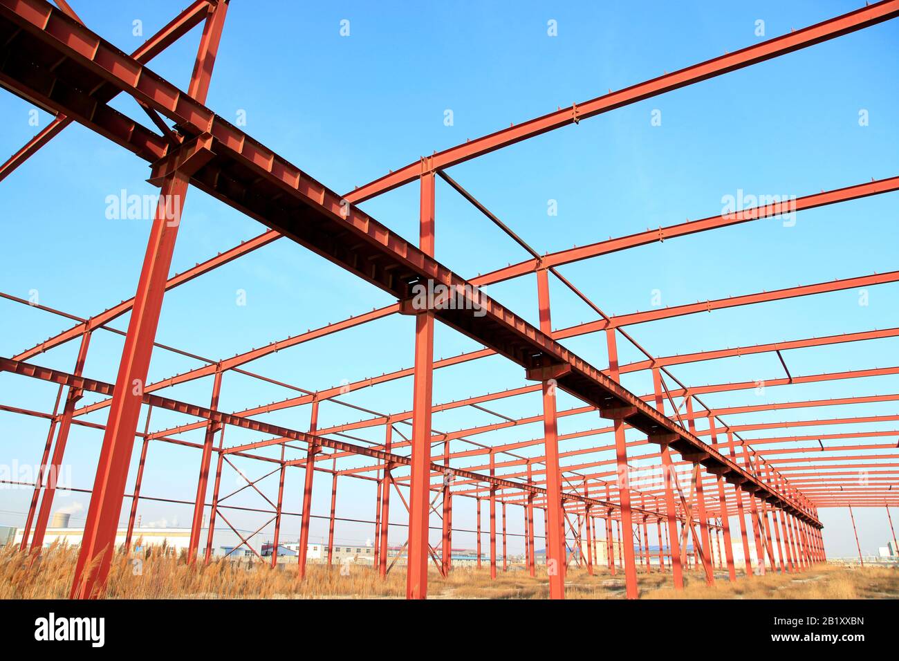 The steel structure Stock Photo - Alamy