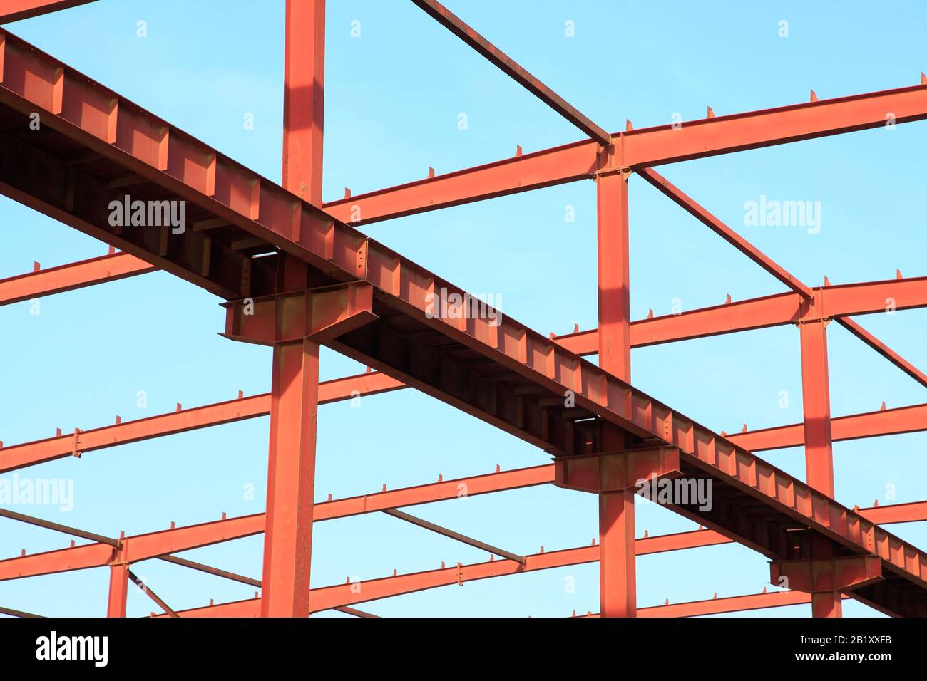 The steel structure Stock Photo - Alamy