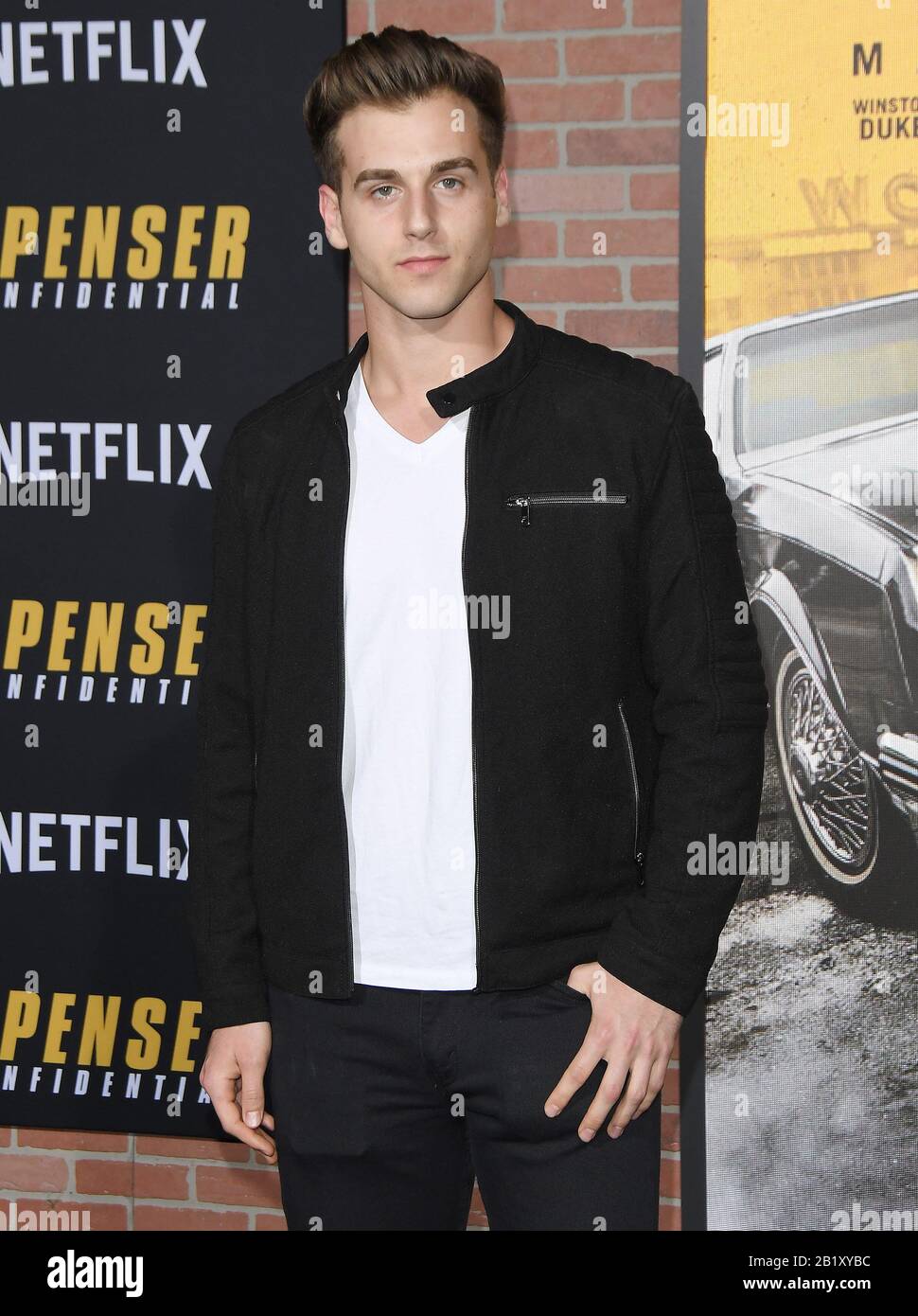 Los Angeles, USA. 27th Feb, 2020. Tal Fishman arrives at the Netflix's ...