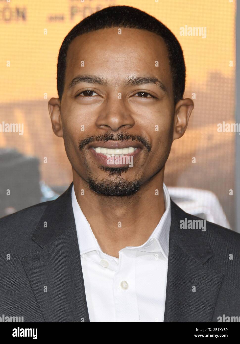 Los Angeles, USA. 27th Feb, 2020. Brandon Scales arrives at the Netflix ...