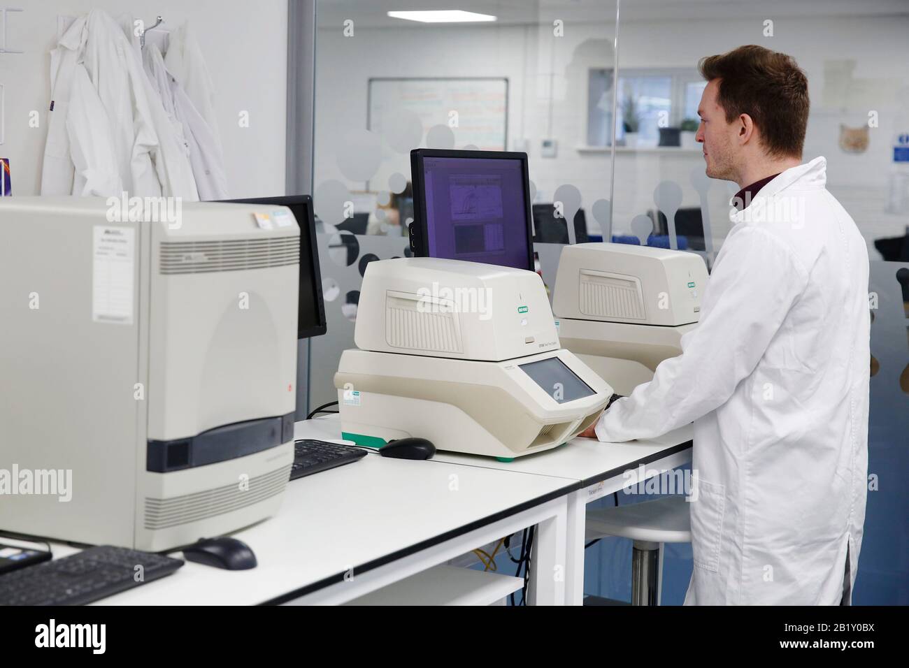 Polymerase chain reaction assay hi-res stock photography and images - Alamy