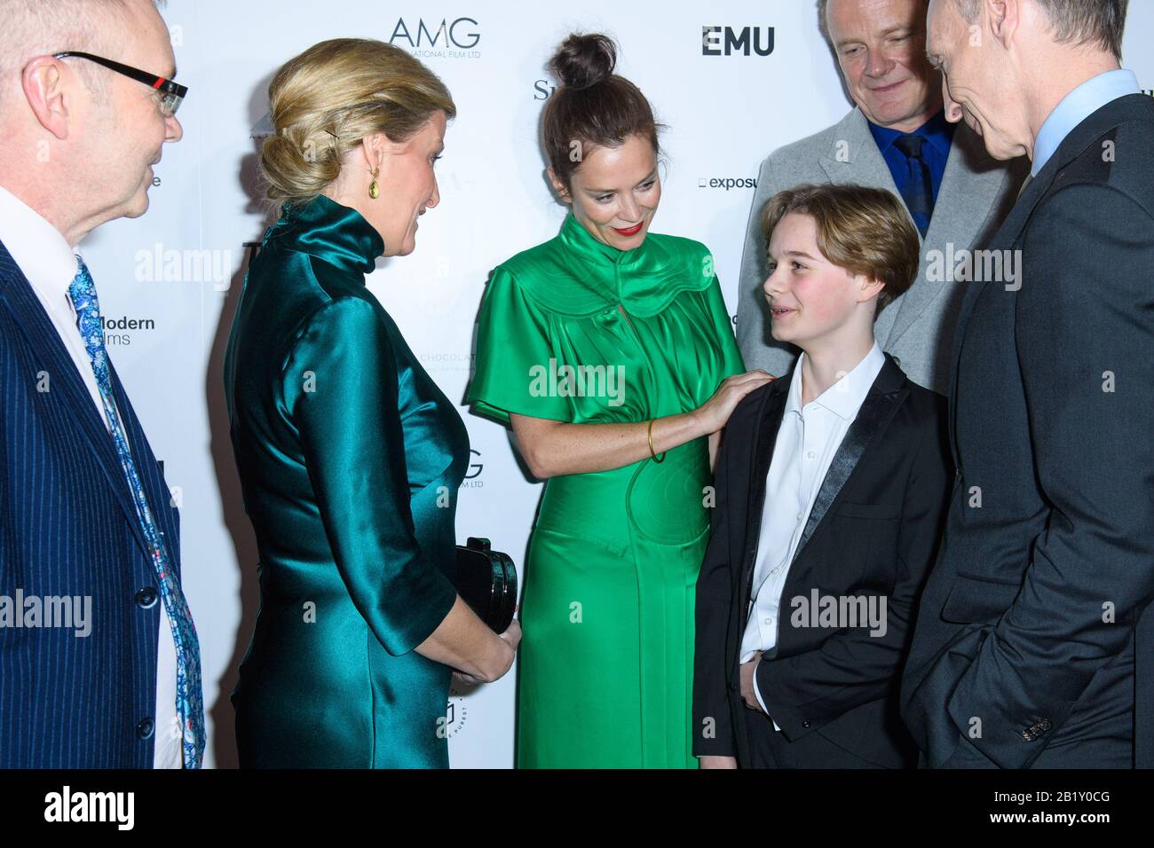 The Countess of Wessex meets Hugo Stone and Anna Friel at the Sulphur ...