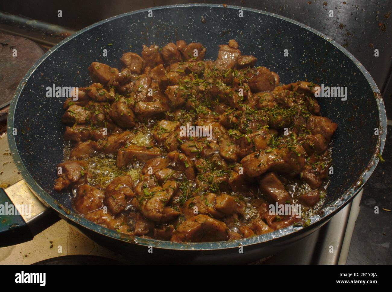 Turkey thigh curry Stock Photo - Alamy