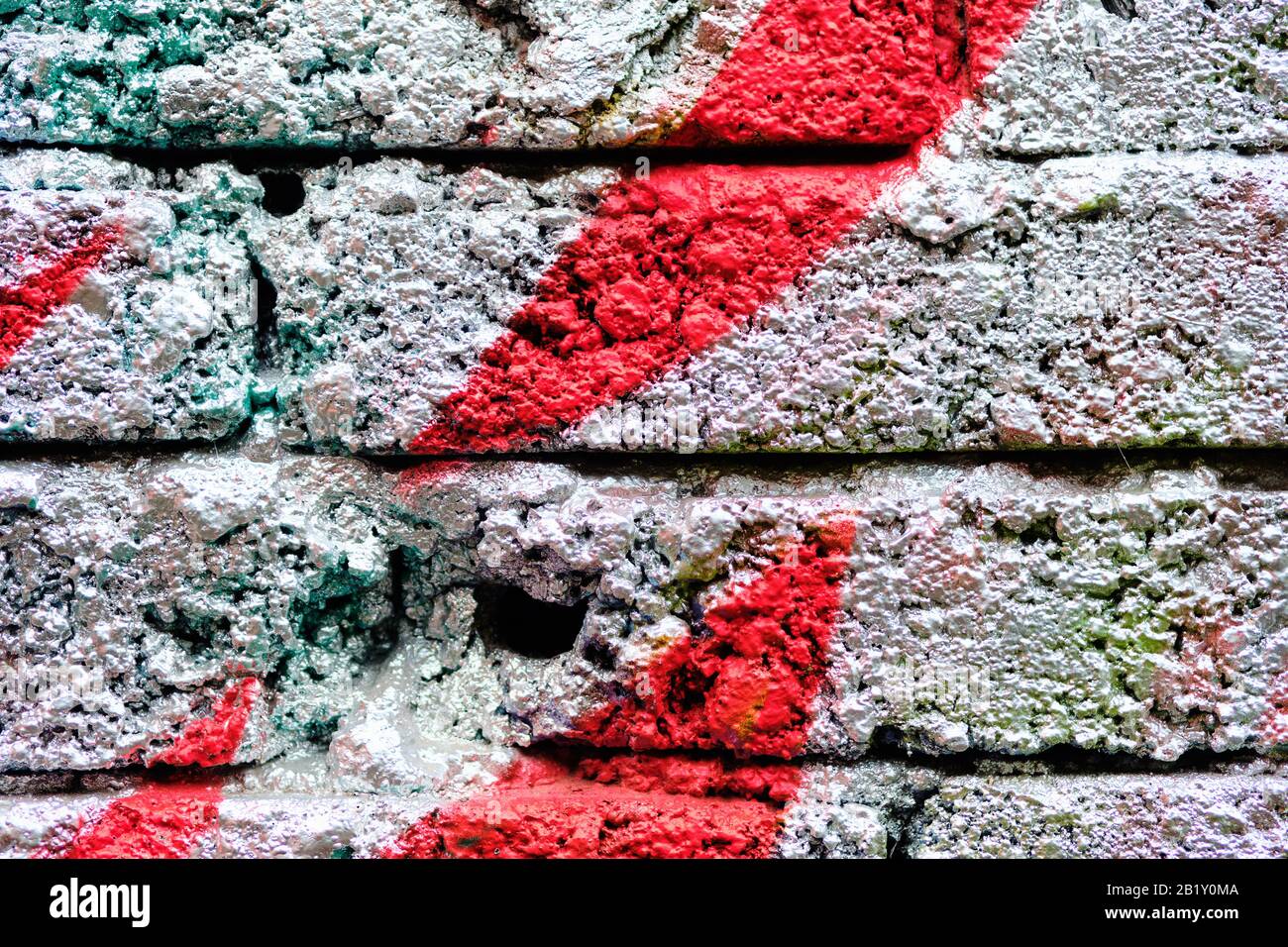 Crazy brickwork hi-res stock photography and images - Alamy