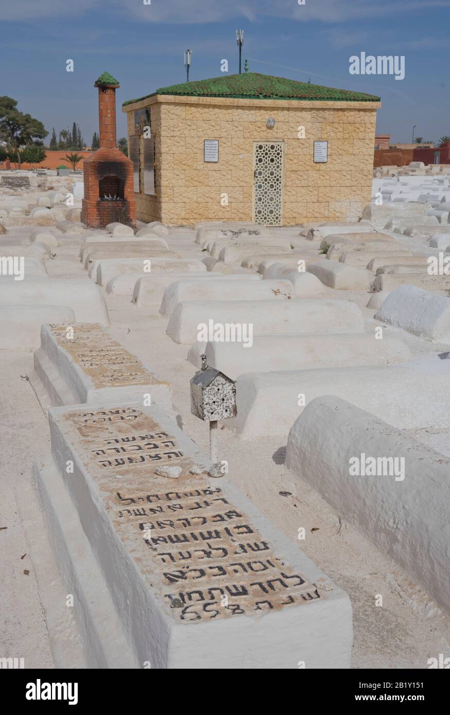 The jewish cemetery in marrakech hi-res stock photography and images ...