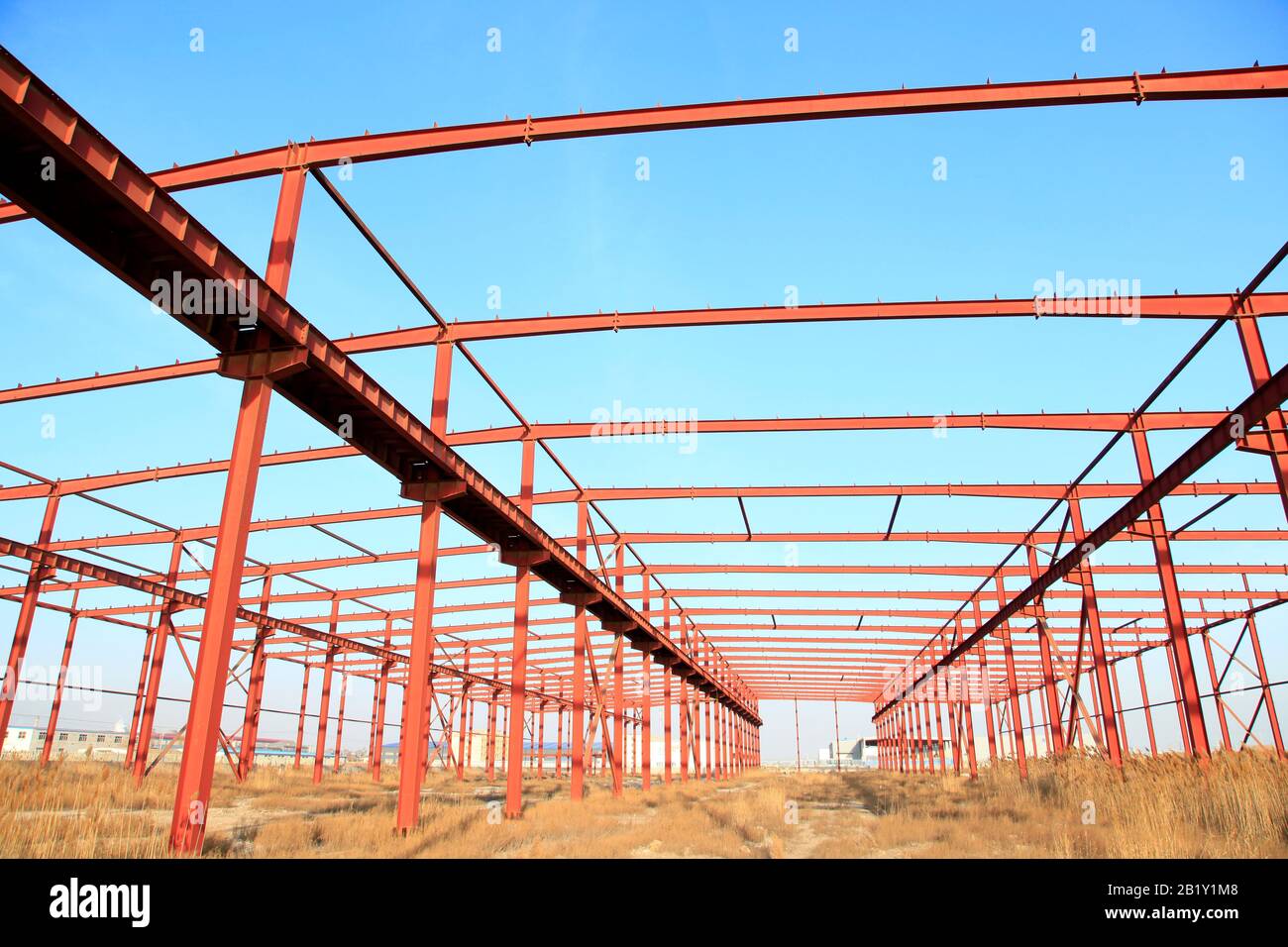 The steel structure Stock Photo - Alamy