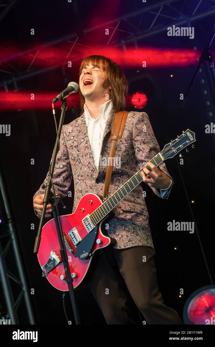 Matt Bond performing with The Small Fakers a tribute act dedicated to ...