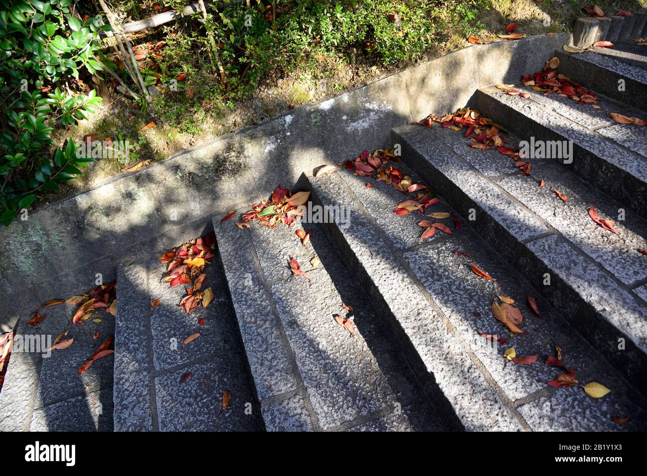 stone steps Japan Stock Photo - Alamy