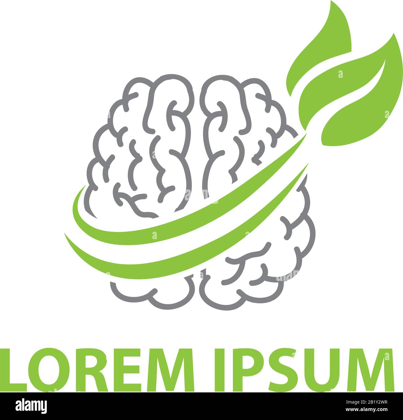 Human brain vector hi-res stock photography and images - Alamy