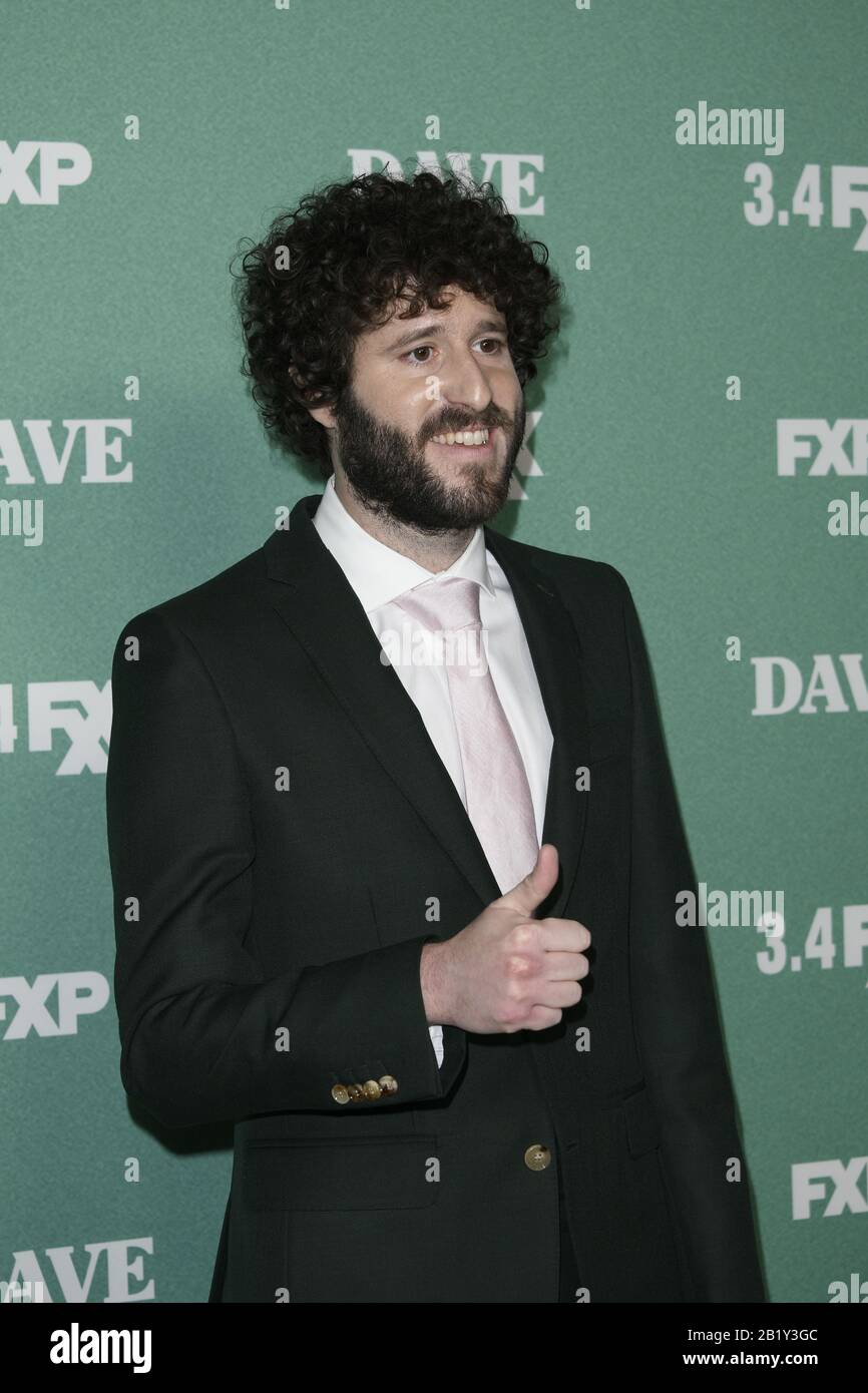 February 27, 2020, Los Angeles, California, USA: DAVE BURD attends the ...