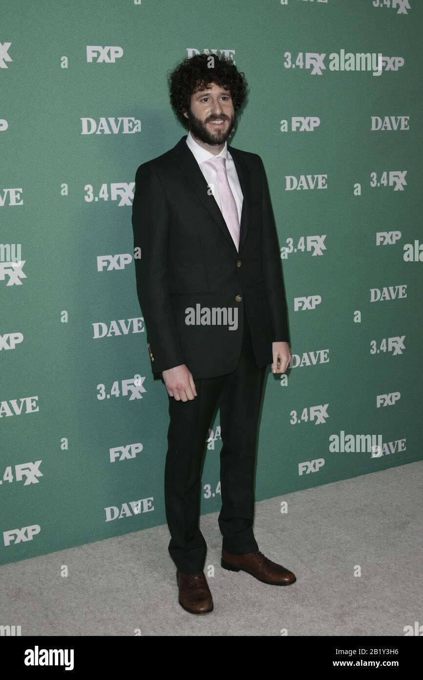 February 27, 2020, Los Angeles, California, USA: DAVE BURD attends the ...